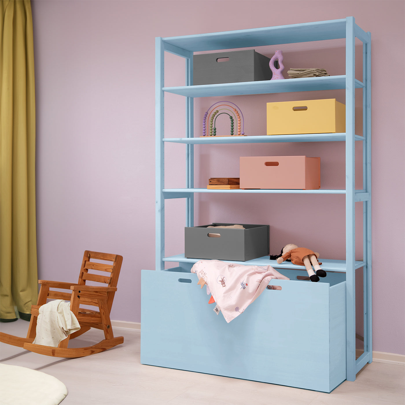 ABC stigereol - Himalayan Blue - med opbevaringskasse