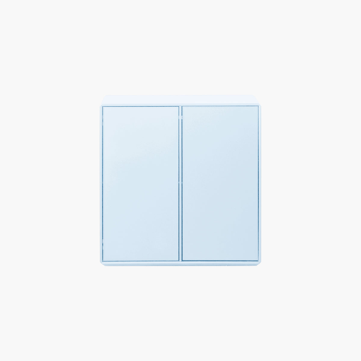 Quadrant skab - Himalayan Blue | 79 x 81 cm